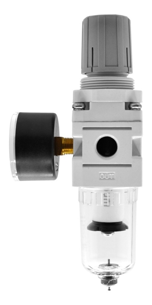 Filtro-regulador baja presión, 1/4" NPT | Instrutek